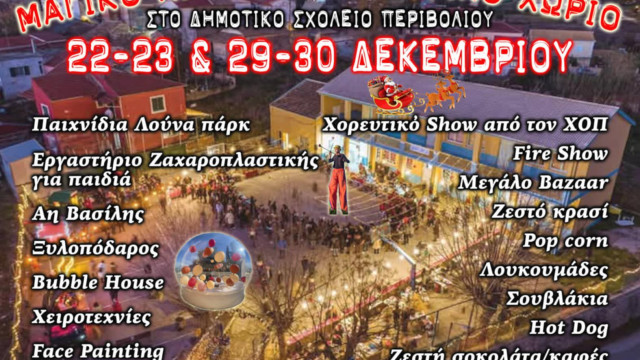 «Μαγικό Χριστουγεννιάτικο χωριό»