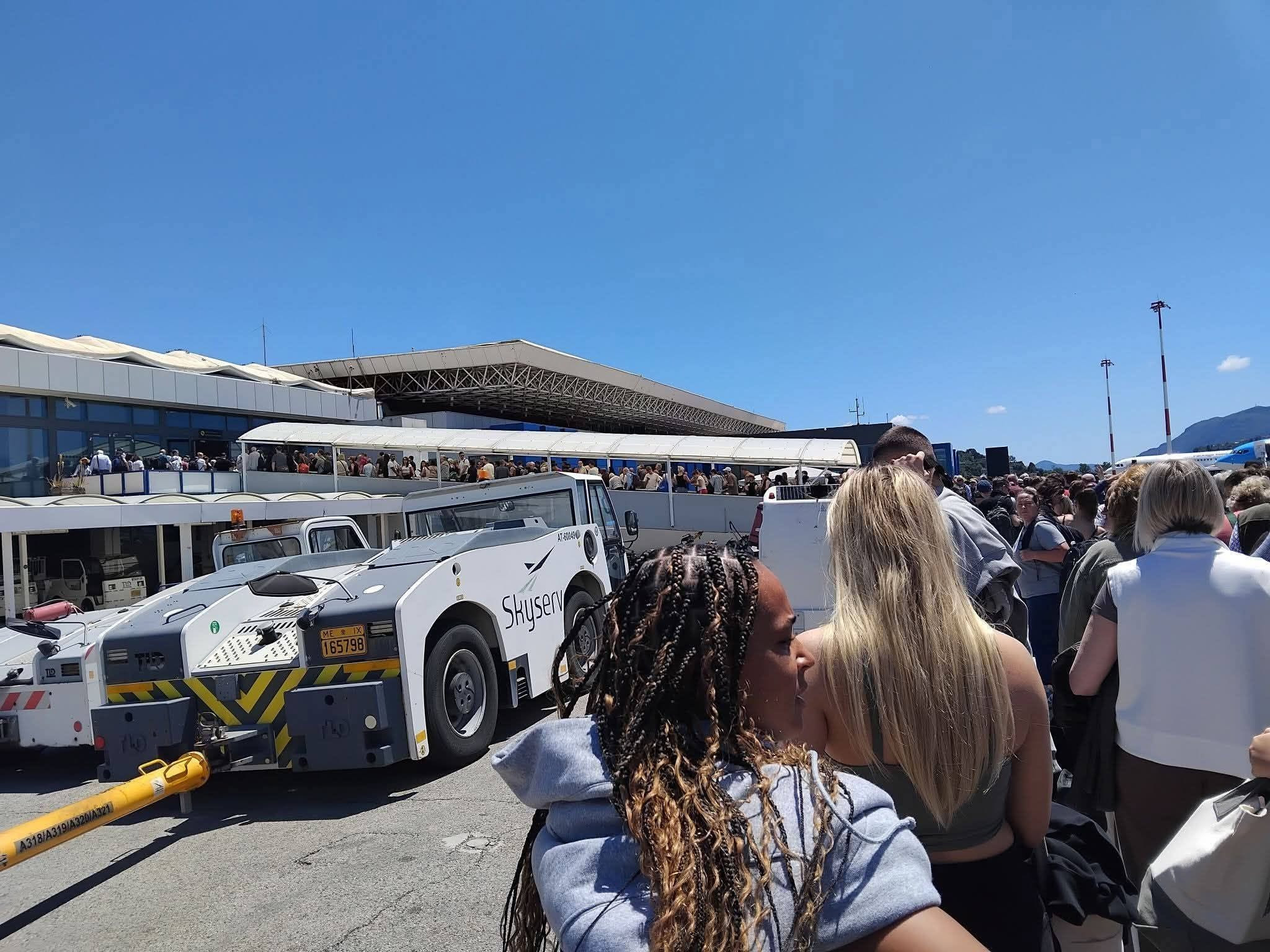 Widespread criticism over passenger traffic at airport