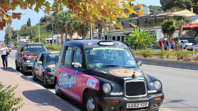 Dumball charity fancy dress festival on wheels in Corfu