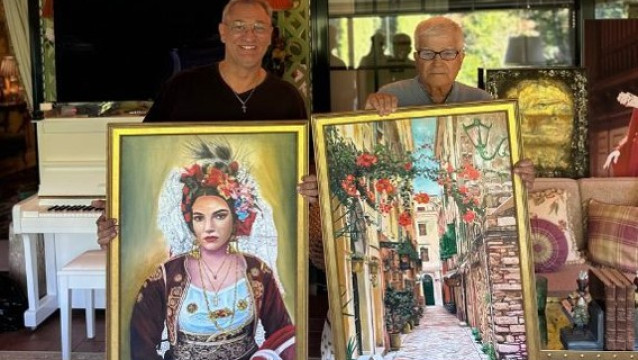 Εκθεση ζωγραφικής και βιβλίου του Κώστα Κουλούρη στον Ανεμόμυλο