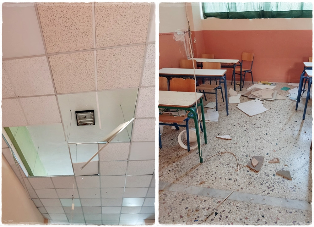 5th High School classroom vandalised in short sit-in