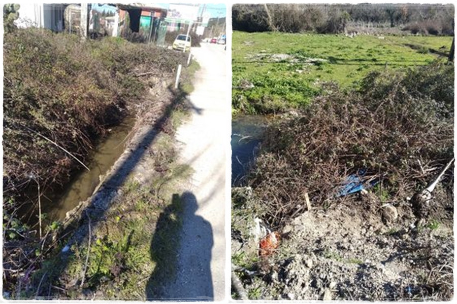 Watch out for the dangerous ditches with no warning signs!